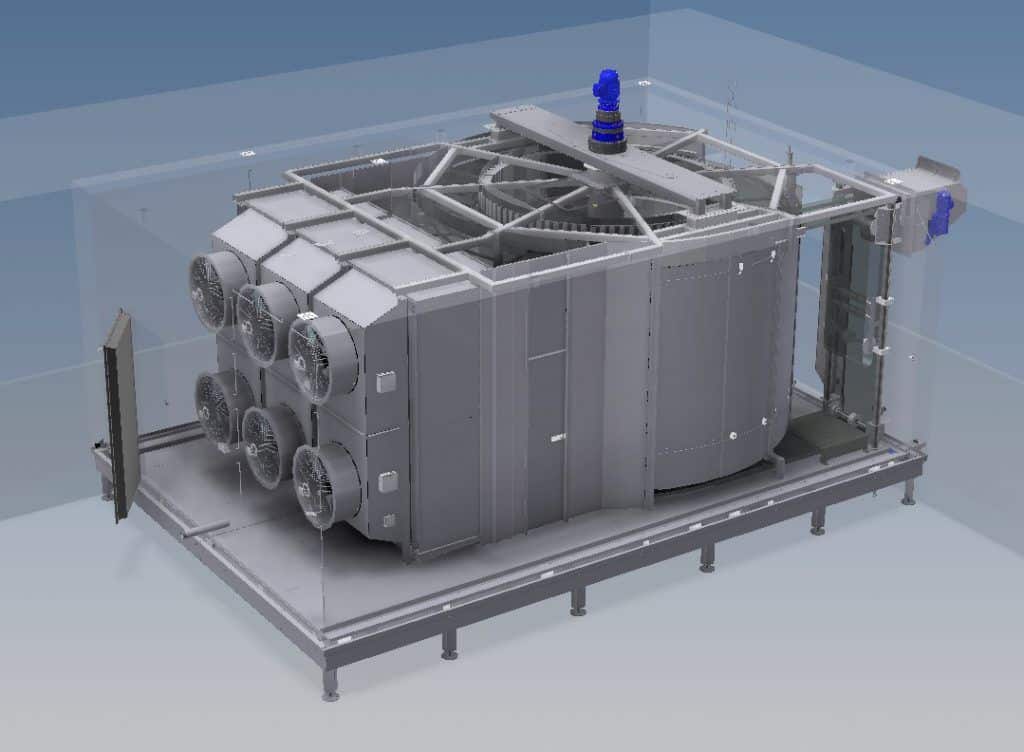 Modular spiral freezer | Van Abeelen Food Processing Technology